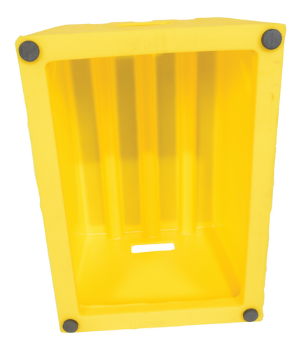Vestil VST-1-Y Polyethylene 1-Step Step Stool - Material Handling Vestil VST-1-Y Polyethylene 1-Step Step Stool - Material Handling